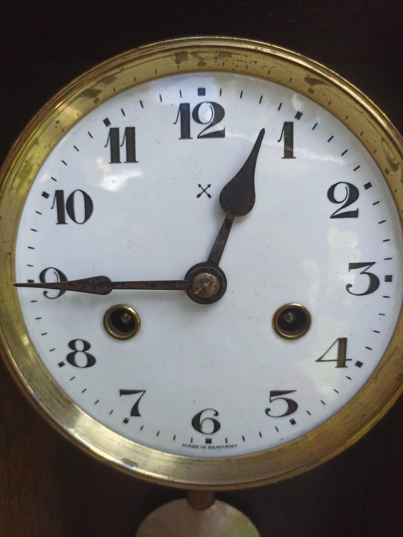 Vintage HAC (Hamburg American Clock Company) Mechanical Wall Clock ...