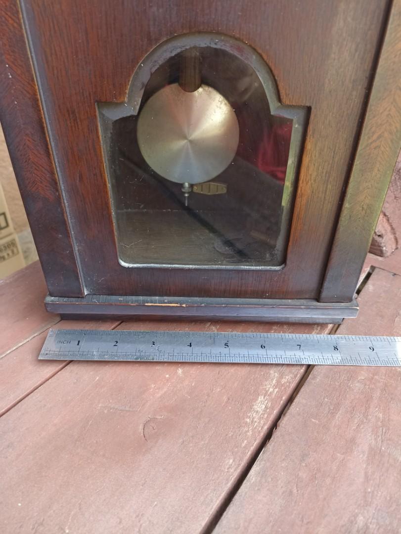 Vintage HAC (Hamburg American Clock Company) Mechanical Wall Clock ...