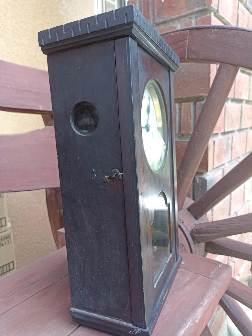 Vintage HAC (Hamburg American Clock Company) Mechanical Wall Clock ...