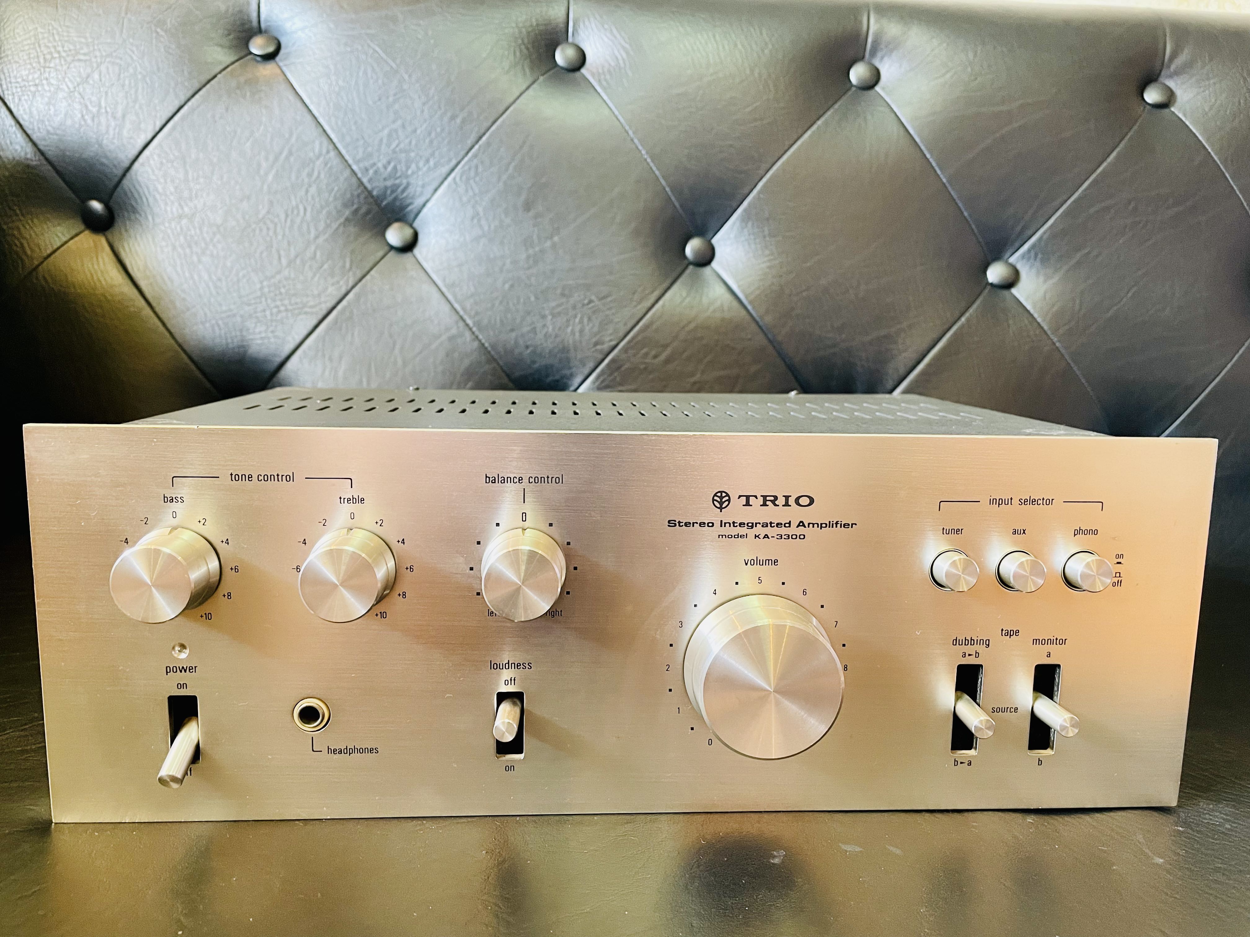 Vintage Stereo Integrated Amplifier TRIO, Audio, Soundbars, Speakers ...