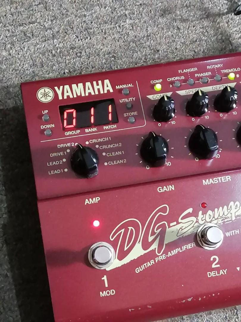Yamaha DG Stomp Effects, Hobbies & Toys, Music & Media, Musical ...
