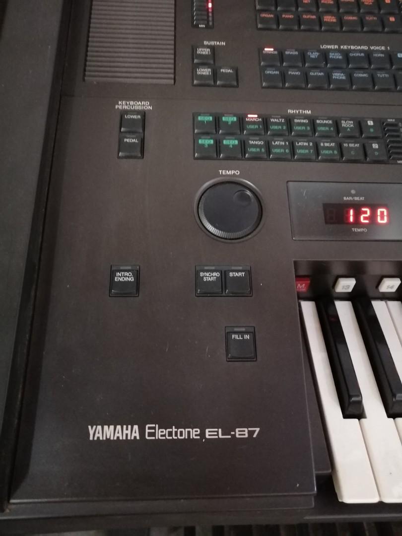 Yamaha Electone EL87 Church Organ, Hobbies & Toys, Music & Media ...