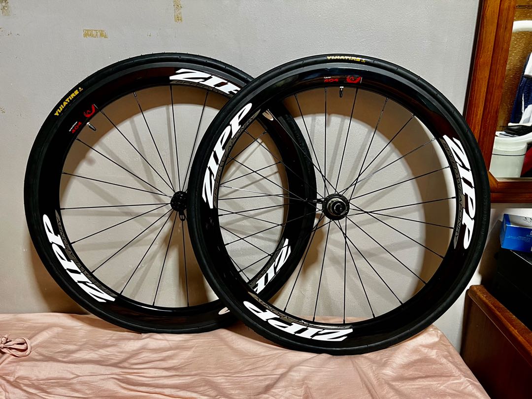 ZIPP Full Carbon wheelset 11 speed Shimano Taiwanese, Sports Equipment ...