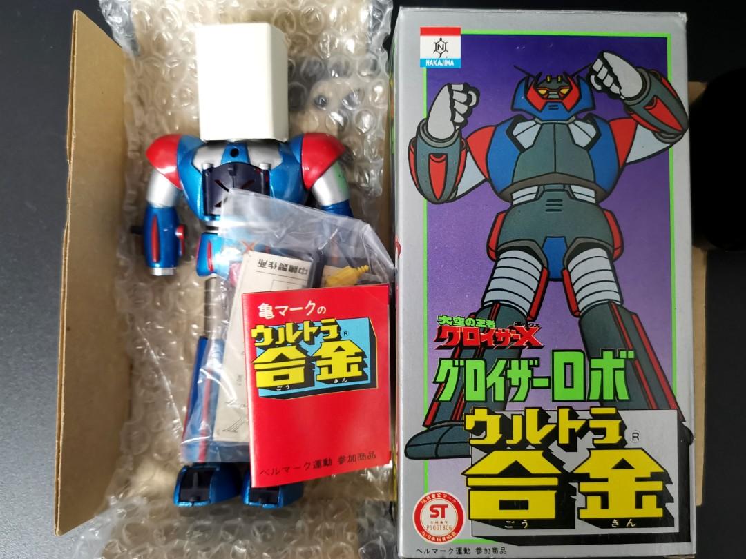 中嶋製作所 NAKAJIMA 無敵鐵羅剎 GROUZER-X 海阪讓 懷舊合金 Made in Japan 日本製造 POPY, 興趣及遊戲 ...