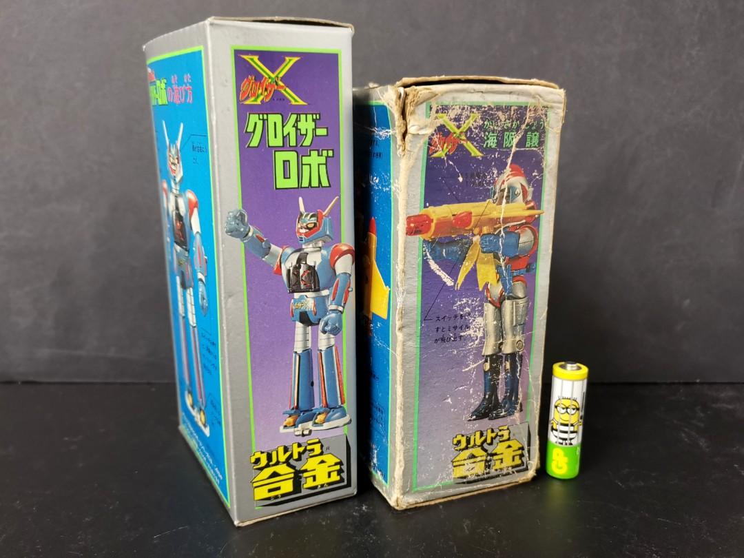 中嶋製作所 NAKAJIMA 無敵鐵羅剎 GROUZER-X 海阪讓 懷舊合金 Made in Japan 日本製造 POPY, 興趣及遊戲 ...