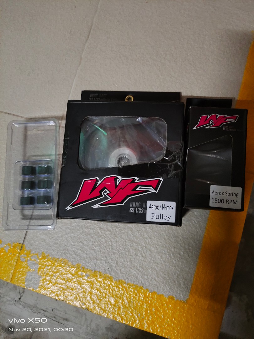 Aerox Nmax WF pulley, Motorcycles, Motorcycle Accessories on Carousell