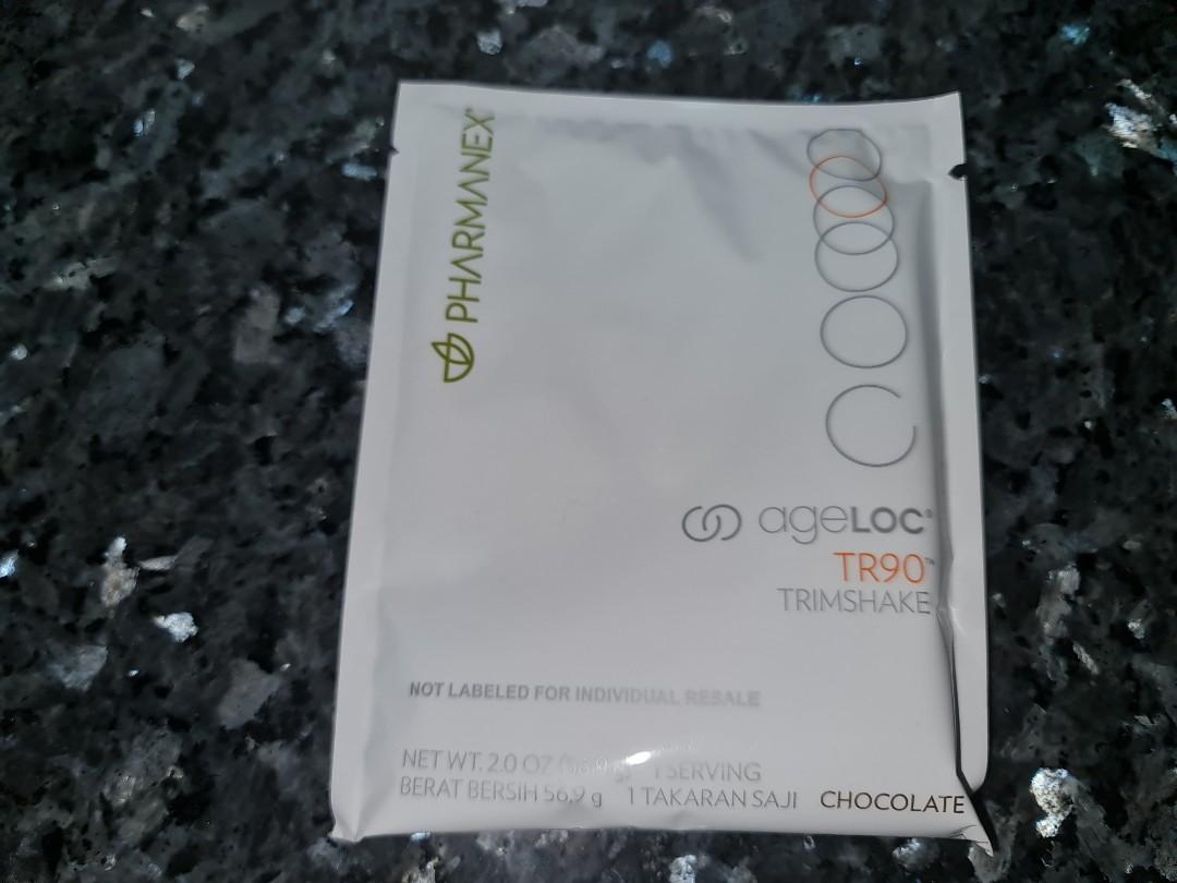 Ageloc TR90 Trimshake Chocolate Set (Opened), Health & Nutrition ...