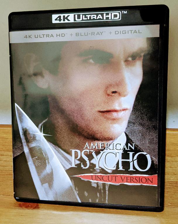 American Psycho (4K UHD/Blu-ray w/ slipcover), Hobbies & Toys, Music ...
