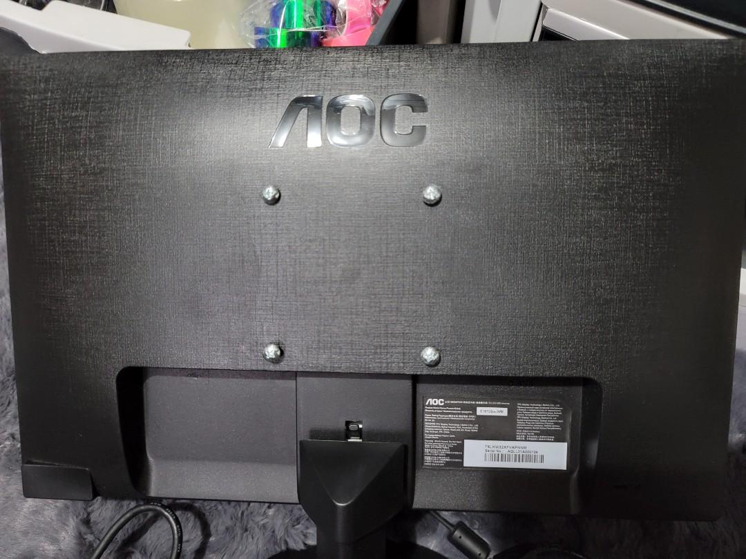 AOC 15.6" USB Powered LED Monitor + North Bayou VESA Mount, Computers ...