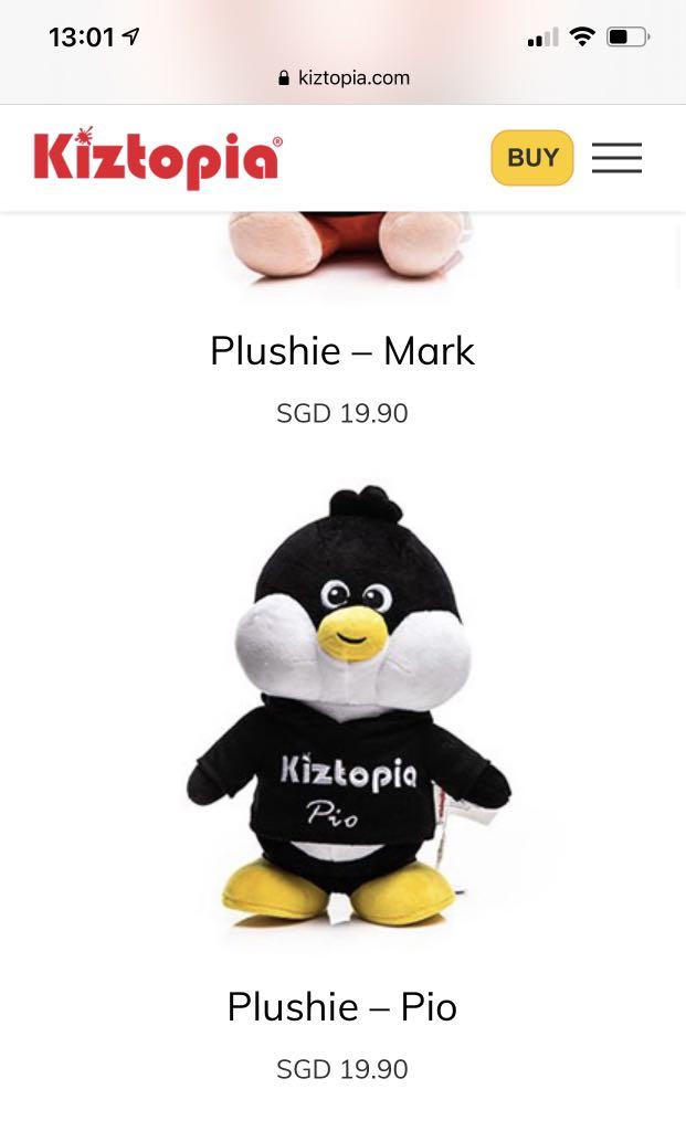 BN kidztopia Pio Soft Toy/Plush, Hobbies & Toys, Toys & Games on Carousell