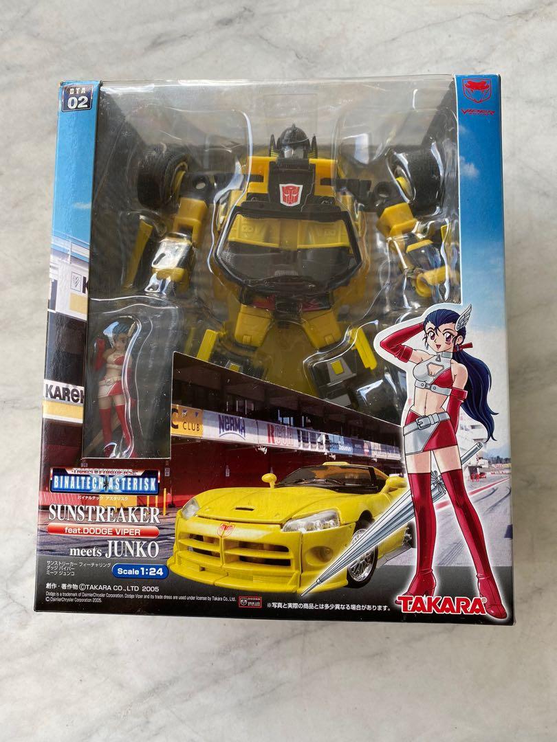 BN Transformers Takara Binaltech Asterisk Sunstreaker Dodge Viper ...