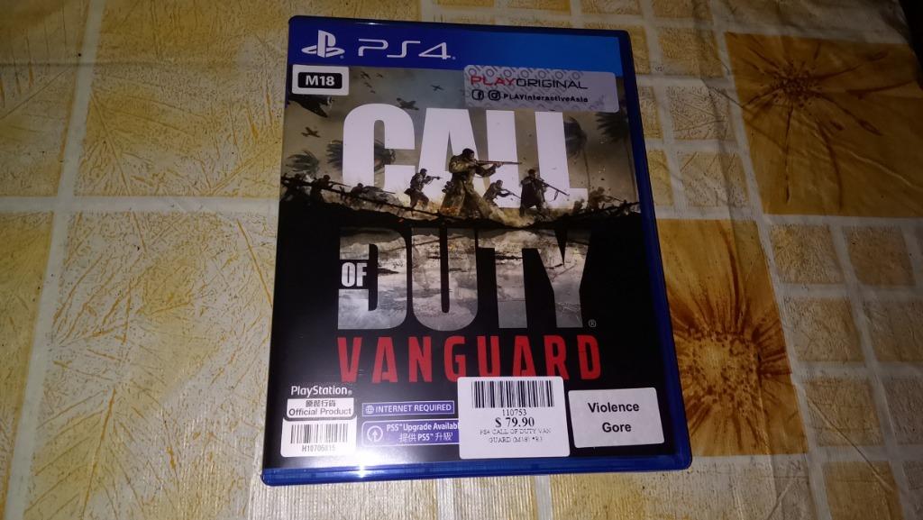 call of duty vanguard PS4 version 1.06, Video Gaming, Video Games ...