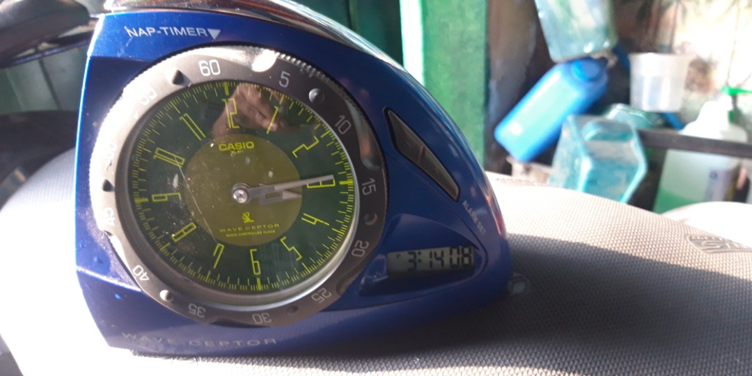 Casio deskclock, Furniture & Home Living, Home Decor, Clocks on Carousell