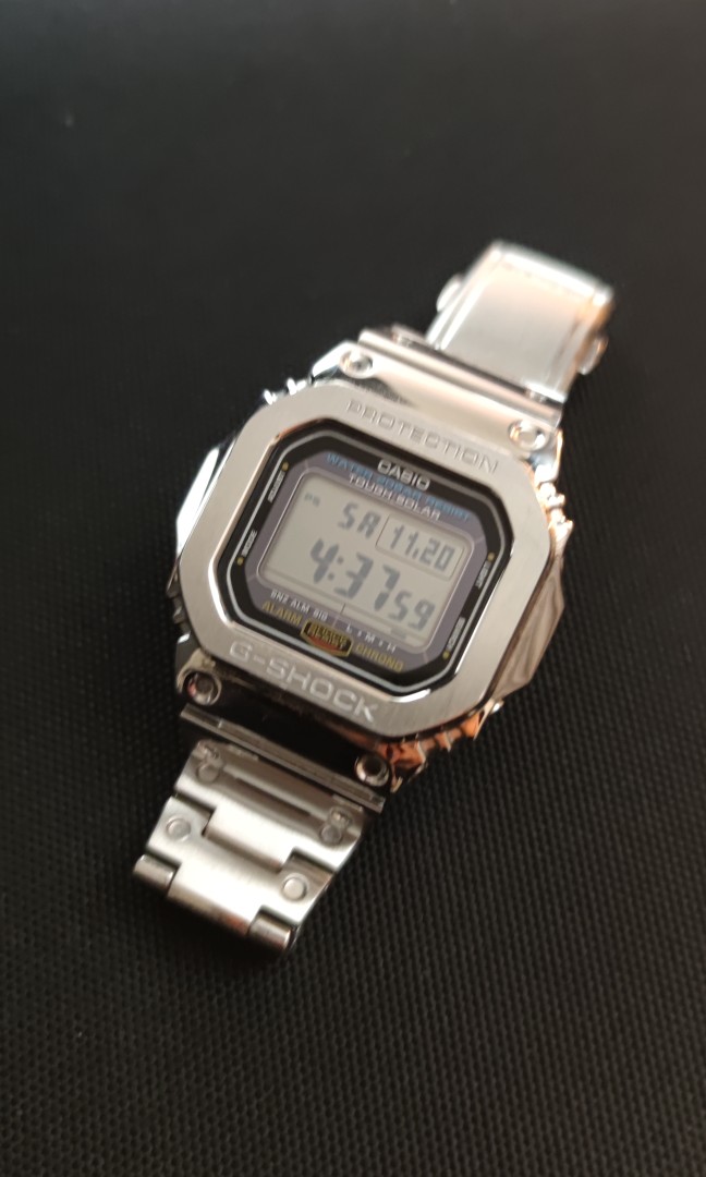 Metal Casio G-shock G5600E-1DR Tough Solar Watch, Men's Fashion ...