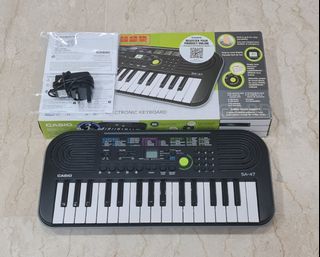 Casio SA-47 Mini KeyBoard, Hobbies & Toys, Music & Media, Musical ...