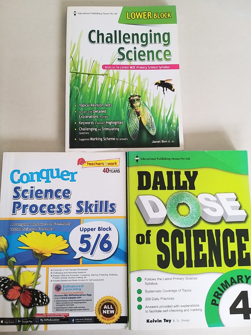 Challenging Science Lower Block; Conquer Science Process Skills Upper ...