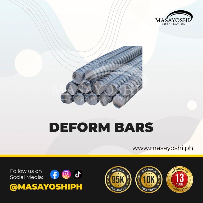 Corrugated Bar 10mm x 6m Grade40 l-12 | Reinforcement Bars | Deform Bar ...