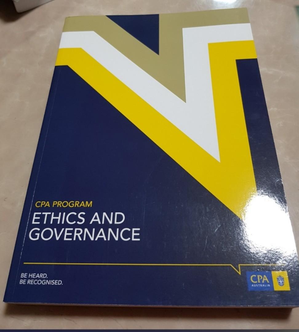 CPA Ethics And Governance, Hobbies & Toys, Books & Magazines ...