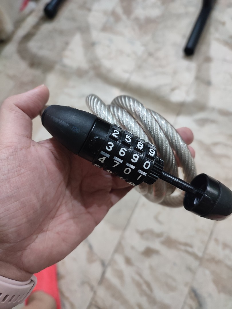 Decathlon Bike Lock, Sports Equipment, Bicycles & Parts, Bicycles on ...