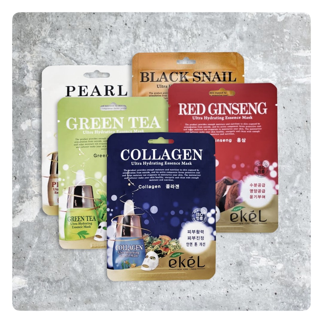 Ekel | Ultra Hydrating Essence Sheet Mask | Made in Korea, Beauty ...