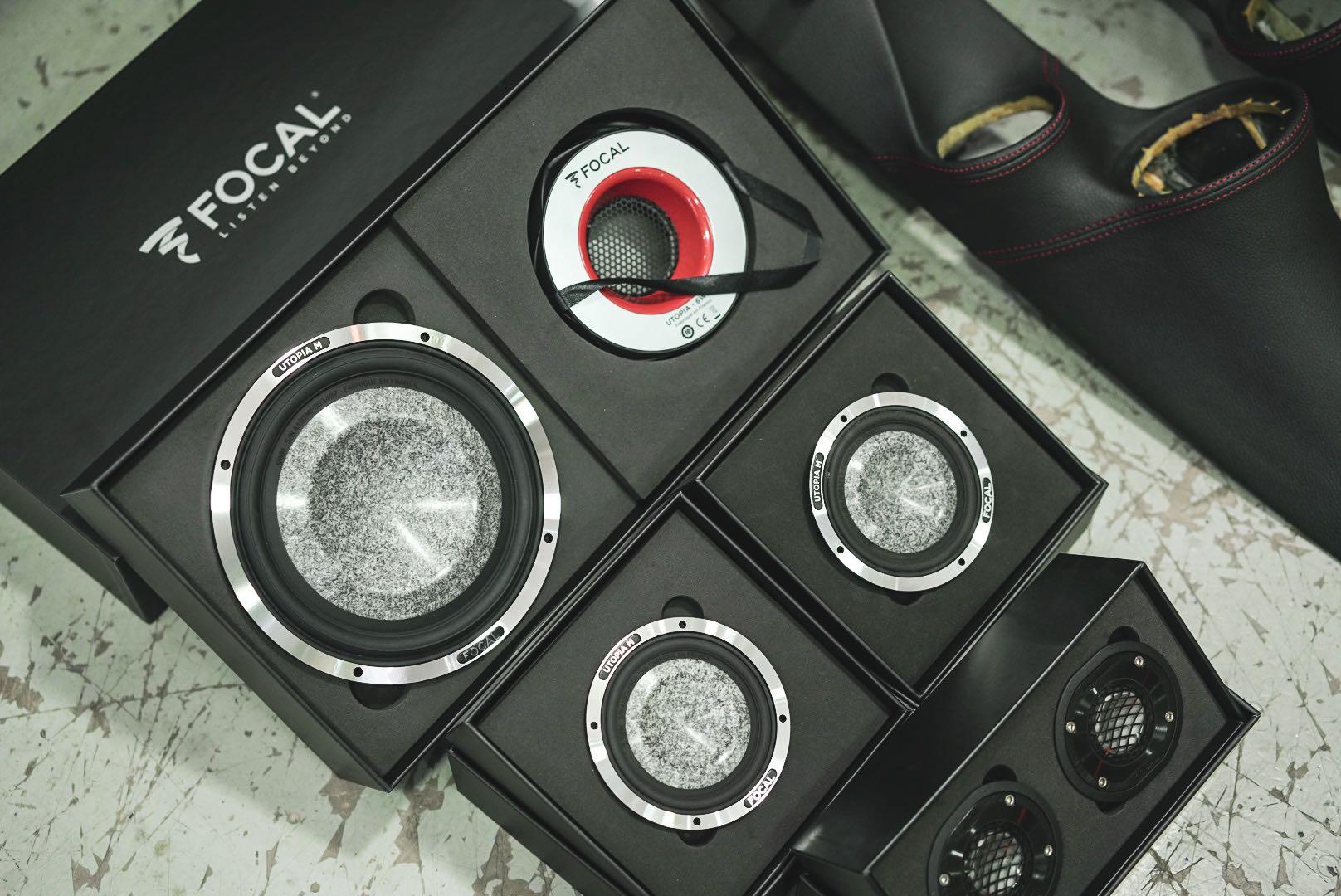 Focal Utopia M 3 way speakers, Car Accessories, Accessories on Carousell