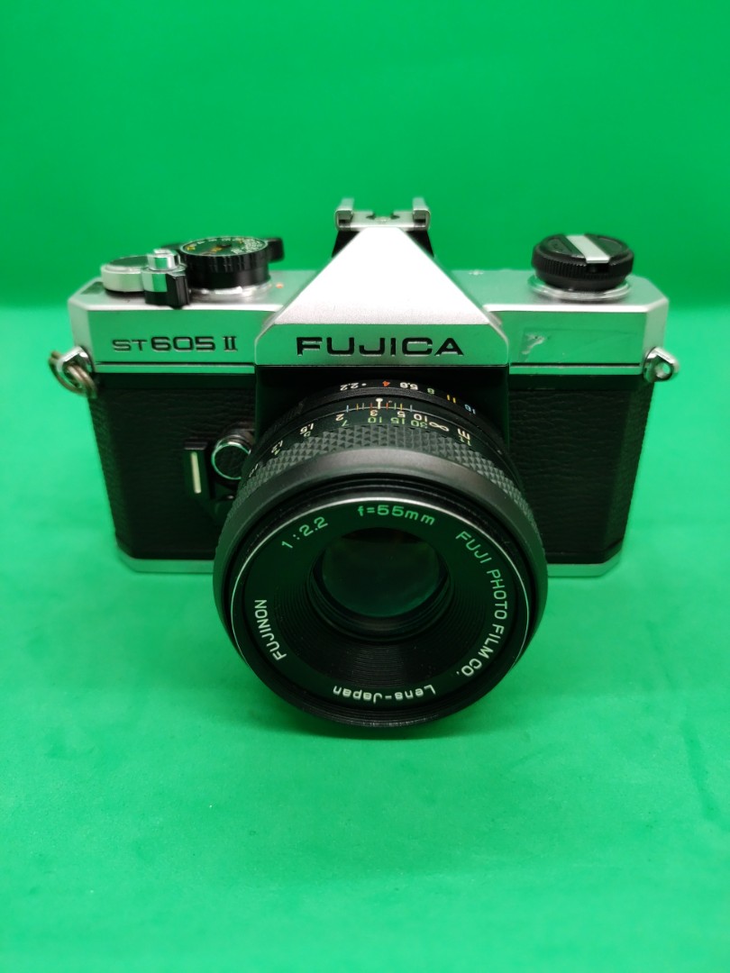 Fujica ST 605 II with Fujinon 55mm f2.2, Photography, Cameras on Carousell