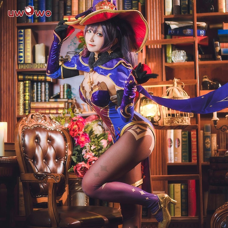 Genshin Impact Mona Cosplay FULL, Hobbies & Toys, Memorabilia & Collectibles, J-pop on Carousell
