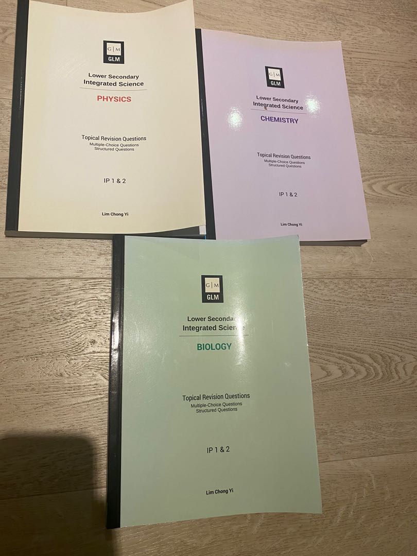 GLM Lower Secondary IP Integrated Science Assessment Books - Bundle of ...