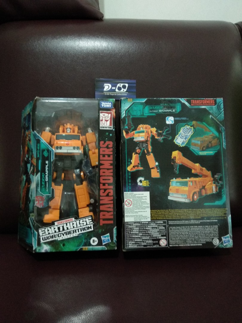 Hasbro transformers siege earthrise kingdom war for cybertron wfc grapple (not inferno), Toys ...