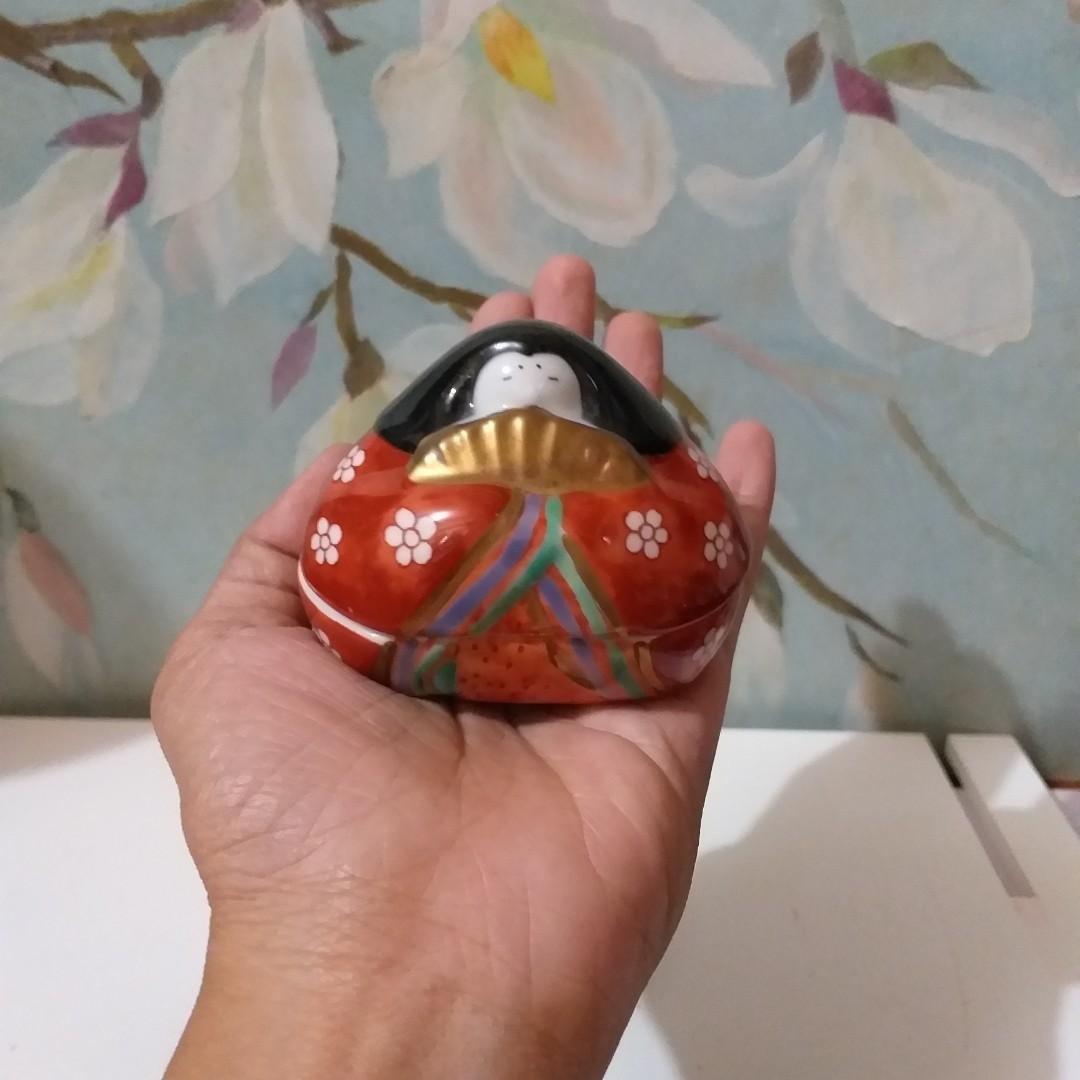 Hinamatsuri Empress Emperor Japanese Royalty mini Trinket canister ...
