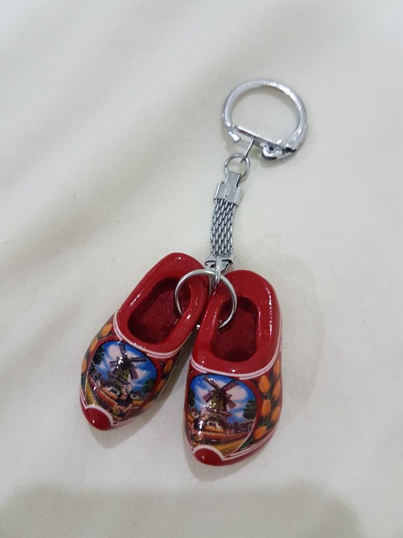 Holland Dutch Wooden Clog Keychain, Hobbies & Toys, Stationery & Craft ...