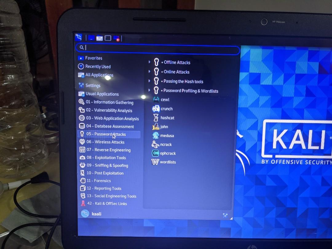 HP laptop Kali Linux- ethical hack OS laptop, Computers & Tech, Laptops ...