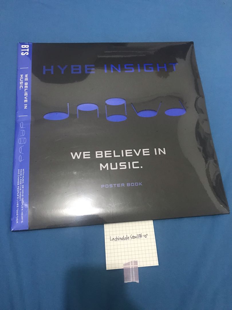 Hybe Insight BTS Poster Book, Hobbies & Toys, Memorabilia ...