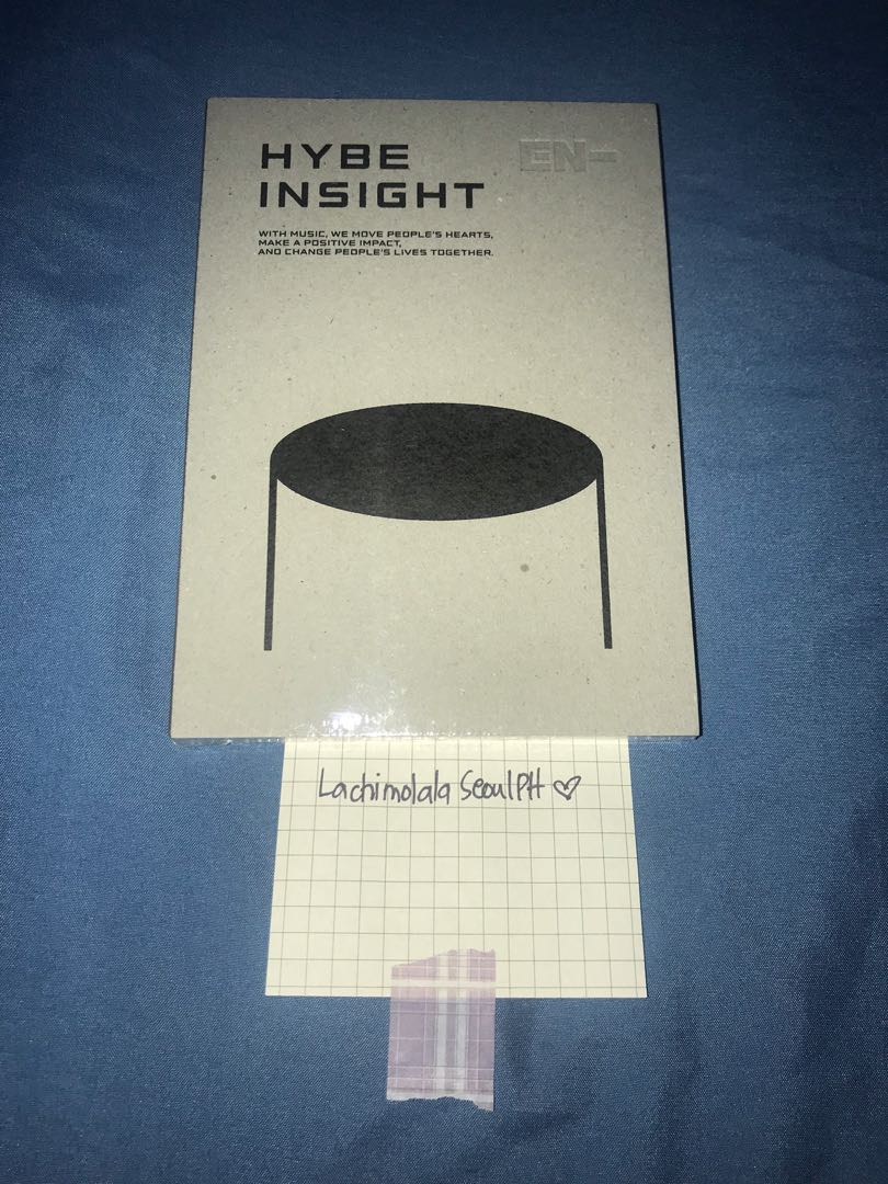 Hybe Insight Enhypen Postcard Book, Hobbies & Toys, Memorabilia ...