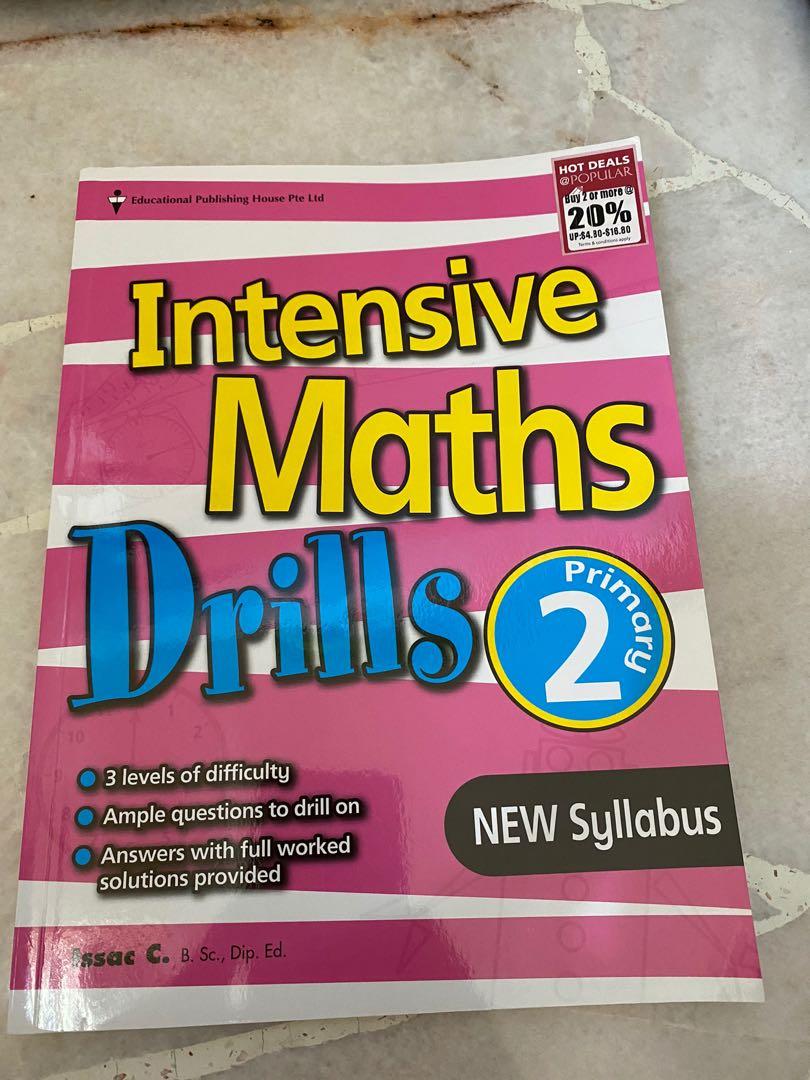 Intensive maths drills Primary 2, Hobbies & Toys, Books & Magazines ...