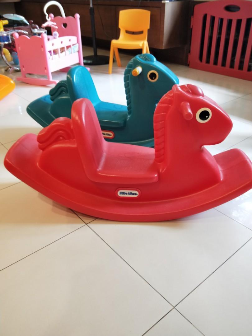 Little Tikes Rocking Horse, Babies & Kids, Infant Playtime on Carousell