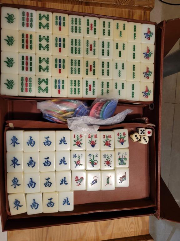Mahjong Set (Used), Hobbies & Toys, Toys & Games on Carousell