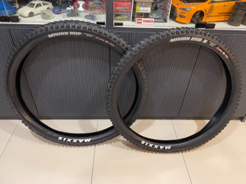 Maxxis Minion DHF and Minion DHR II 27.5 tyres, Sports Equipment, Bicycles & Parts, Parts ...