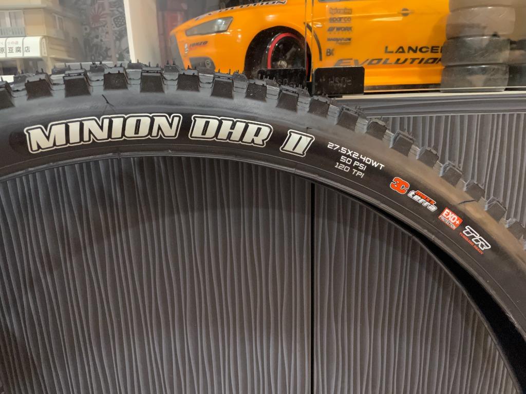 Maxxis Minion DHF and Minion DHR II 27.5 tyres, Sports Equipment ...