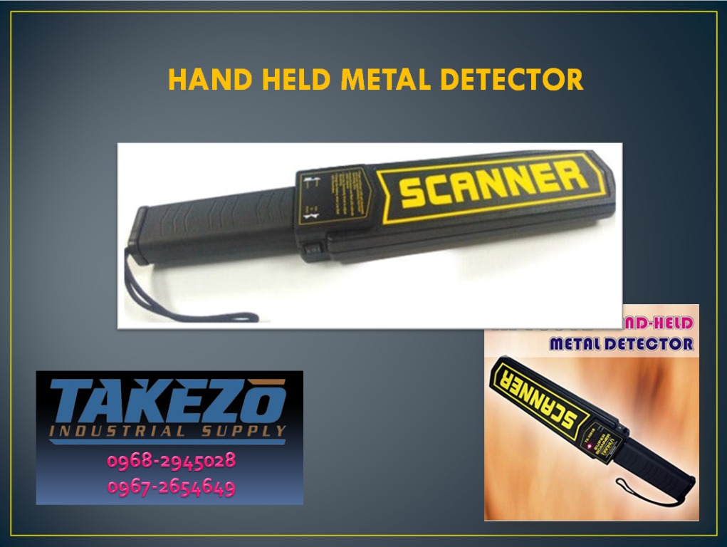 METAL DETECTOR SECURITY STICK HANDHELD DETECTOR, Commercial ...