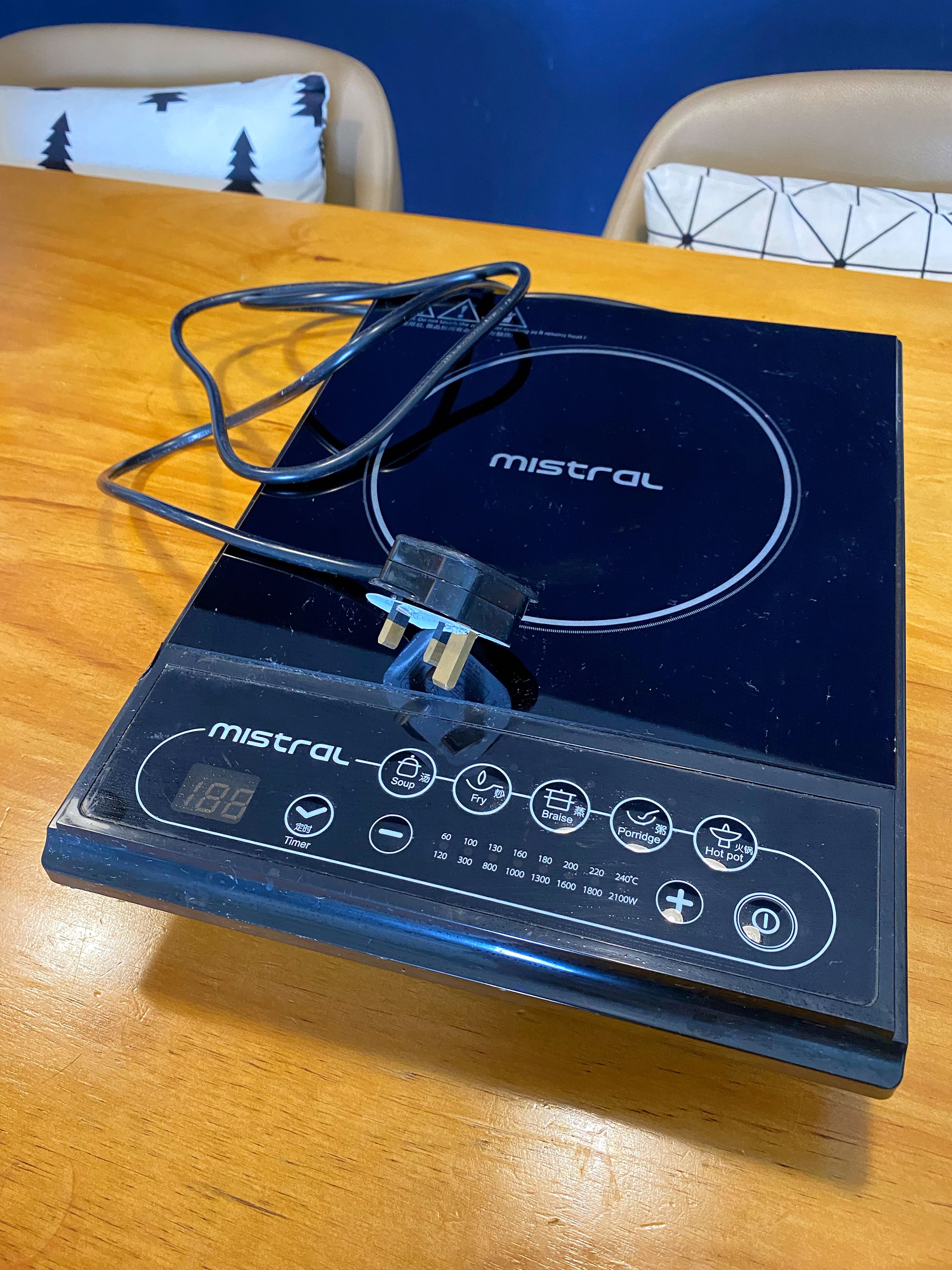 Mistral induction cooker, TV & Home Appliances, Kitchen Appliances ...