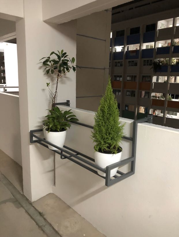 Modern Heavy Duty Standard Flower Plant Rack Balcony Display Shelf for ...