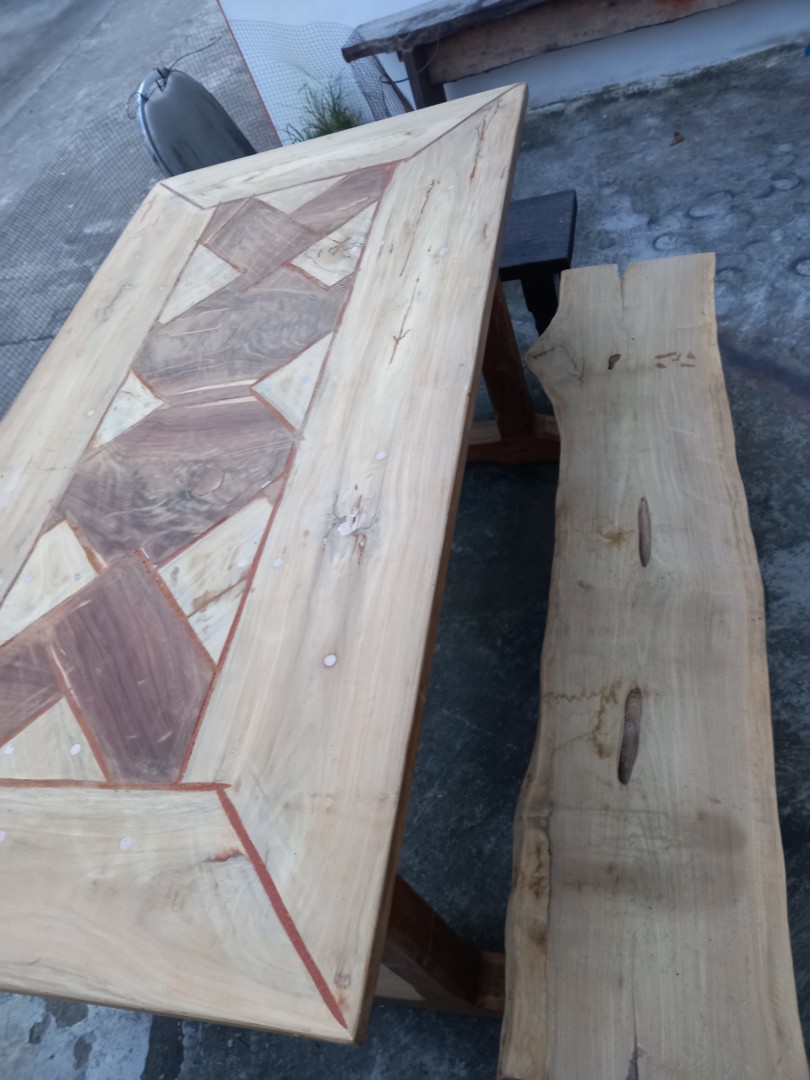 MOLAVE 6 SEATER TABLE, Furniture & Home Living, Furniture, Tables ...