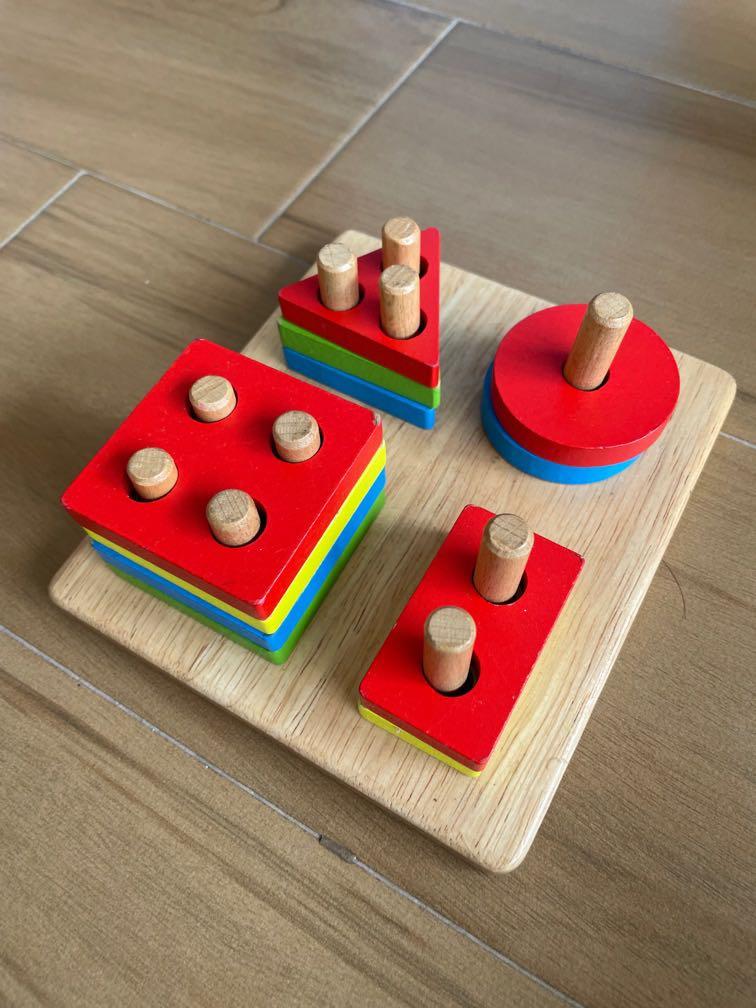 Montessori Wooden manipulative toy, Hobbies & Toys, Toys & Games on ...