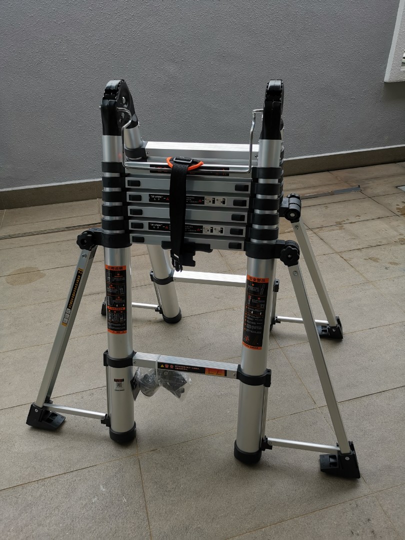 Multi-purpose Extendable 6m Ladder, Furniture & Home Living, Home ...