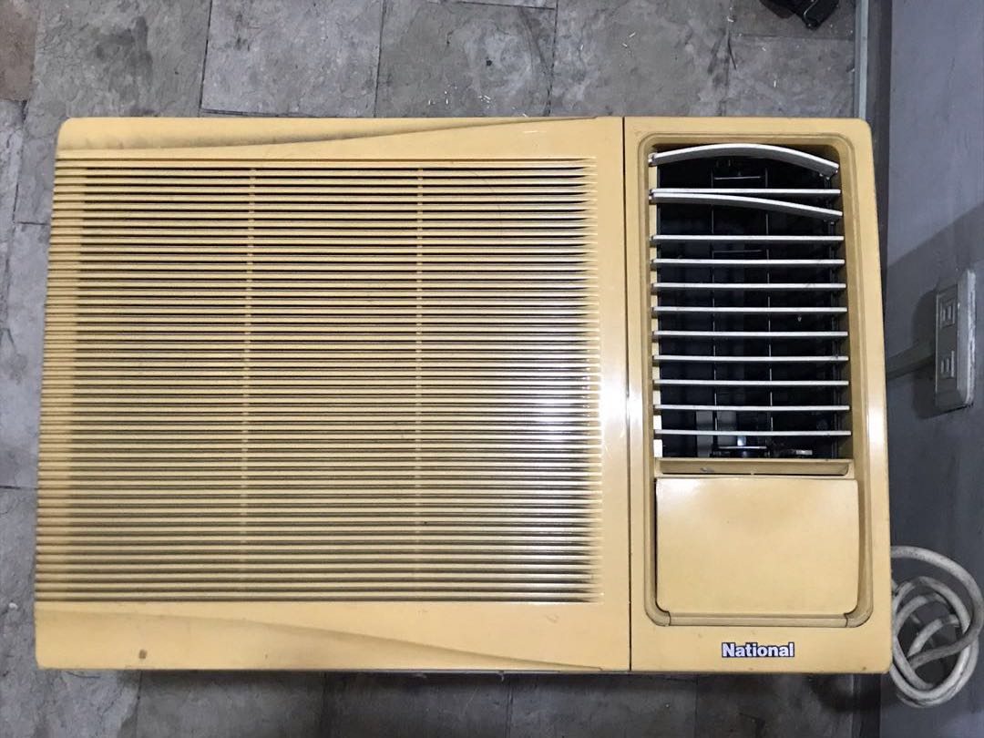 National 1.5HP aircon with timer, TV & Home Appliances, Air ...