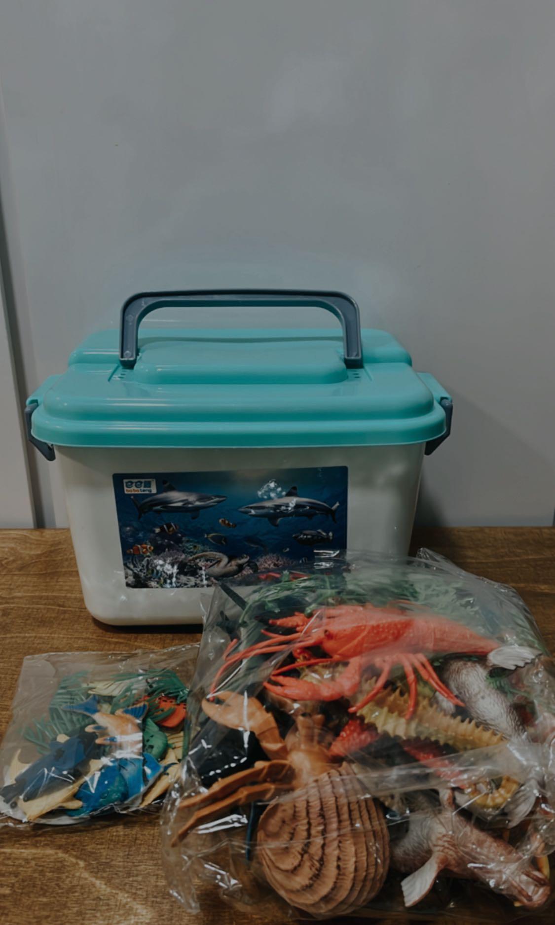 Ocean animals toy set, Hobbies & Toys, Toys & Games on Carousell