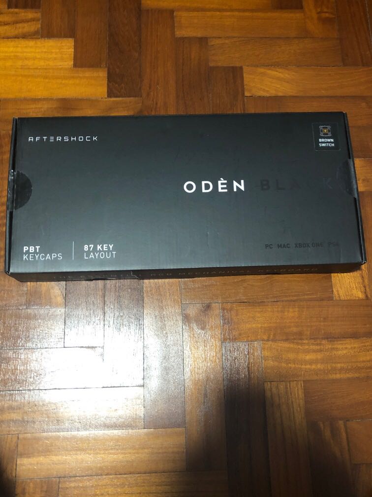 ODEN Black (Brown Switch Keyboard), Computers & Tech, Parts ...