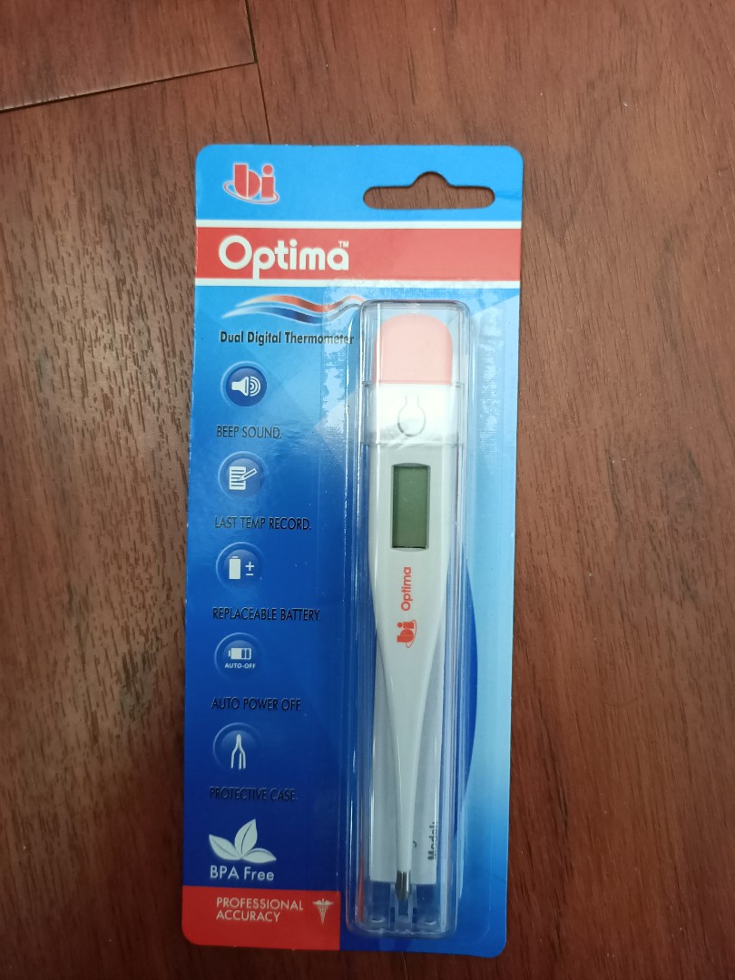Optima Dual Digital Thermometer-$10, Health & Nutrition, Thermometers ...