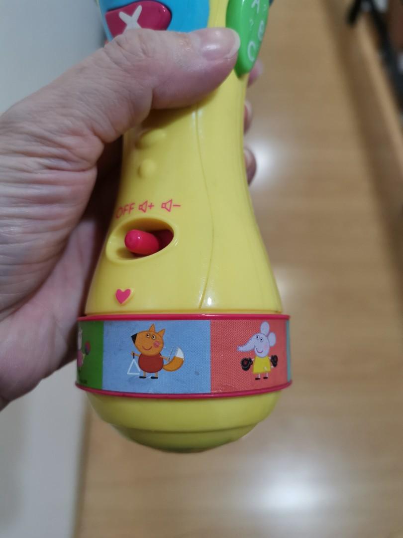 Peppa Pig Microphone, Babies & Kids, Infant Playtime on Carousell